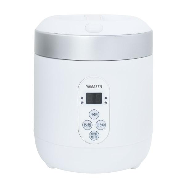在庫状況：在庫あり/2019年10月 発売/◆白米はもちろん、おかゆや炊き込みご飯、赤飯も。◆予約機能付き(12時間)◆保温機能付き(3時間)◆容量：0.27L(1.5合炊き)/[YJGM150W]