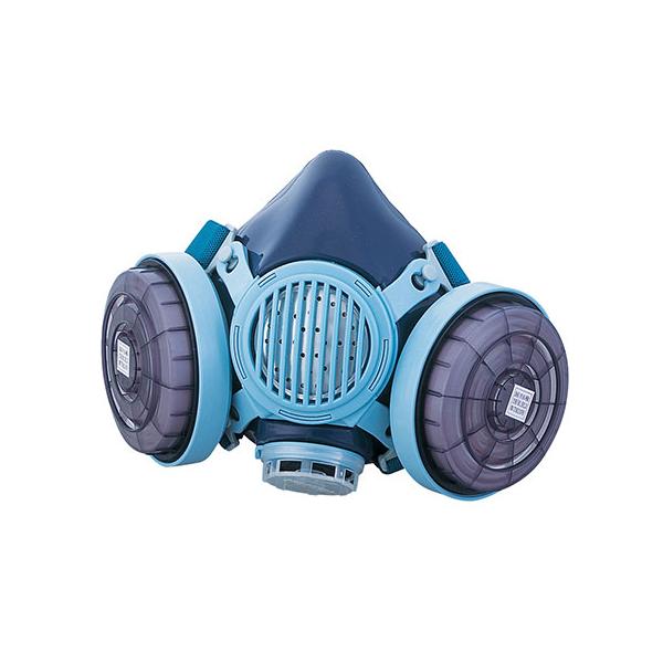 在庫状況：お取り寄せ/お届け：1〜2週間/◆アスベスト(石綿)除去作業用マスクの区分3として使用できます。◆マスクをつけたまま会話ができる伝声器付きです。/[7191DK031454411]