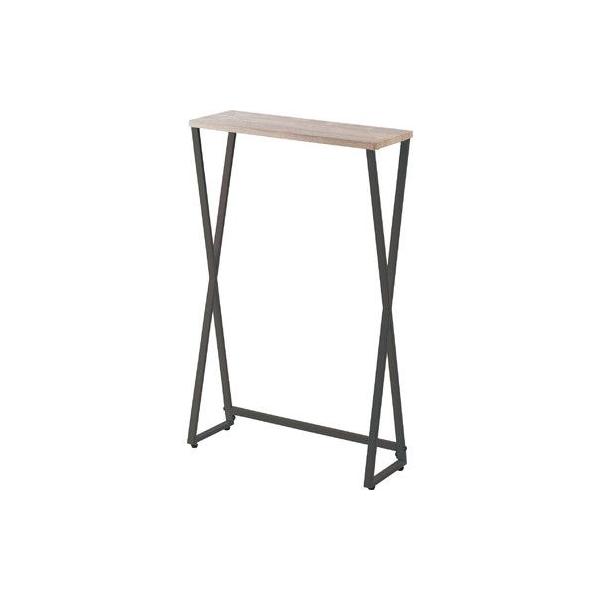 在庫状況：お取り寄せ/4日〜6日で出荷/※画像はイメージです。◆収納棚や飾り棚として活躍するコンソール。◆木目調の天板とスチール脚で構成されたシンプルなデザイン。・組立：組立式/[MIP16DGYアズマヤ]