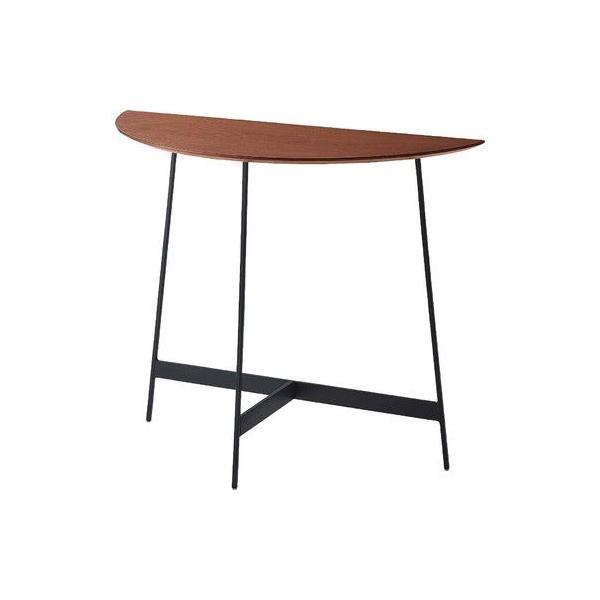 在庫状況：お取り寄せ/4日〜6日で出荷/※画像はイメージです。◆シンプルかつスタイリッシュなデザインのコンソール。◆(美しい木目×アイアンレッグ)異素材の組み合わせが上品な印象。・組立：組立式/[WE893BRアズマヤ]