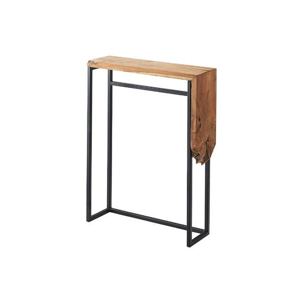 在庫状況：お取り寄せ/4日〜6日で出荷/※画像はイメージです。※個体差があります。◆天然木を活かした趣深いスリムコンソール。◆チークそのものの形状を活かしたフォルムで、ひとつひとつ異なる表情を楽しむことができます。・組立：完成品/[JW30...