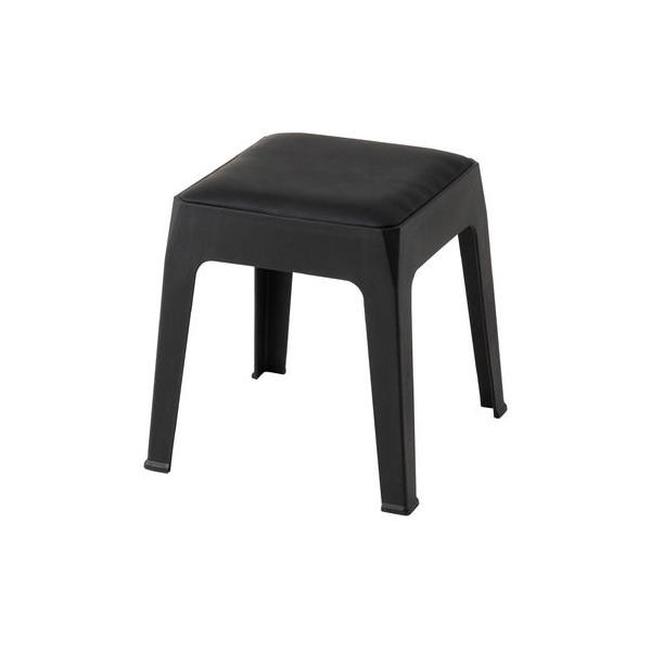 在庫状況：お取り寄せ/4日〜6日で出荷/※画像はイメージです。◆異素材の組み合わせがモダンなスツール。◆優しい色味と上品な合皮が魅力的。・組立：完成品/[PC731BKアズマヤ]