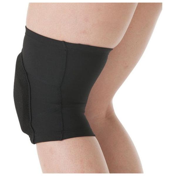 在庫状況：お取り寄せ/3日〜6日で出荷/◆ママさんバレーボールレシーバー専用サポーター。◆特殊形状のワイドパッドでひざ頭周囲まで保護します。/[DMD819L]