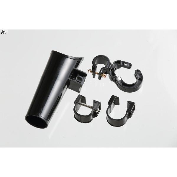 在庫状況：お取り寄せ/◆自転車安全走行の必需品!◆ハンドル取り付け具にバッグのベルトを通しておけば、ひったくり防止！/[KW73BK]