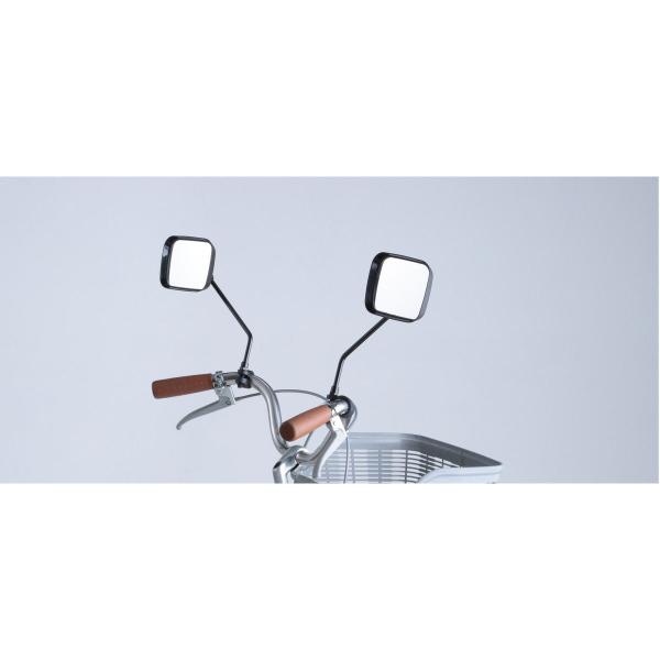 在庫状況：お取り寄せ/◆左右どちらでも取り付け可能!◆ひさし付き、ミラーを縦・横 自在に設定、平面鏡。/[KW57]