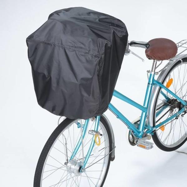 在庫状況：お取り寄せ/◆前後兼用で、ワイド・大型前カゴにも対応!◆特長:前カゴや後ろカゴに対応した、すっぽり被せるカゴカバー。/[KW112]