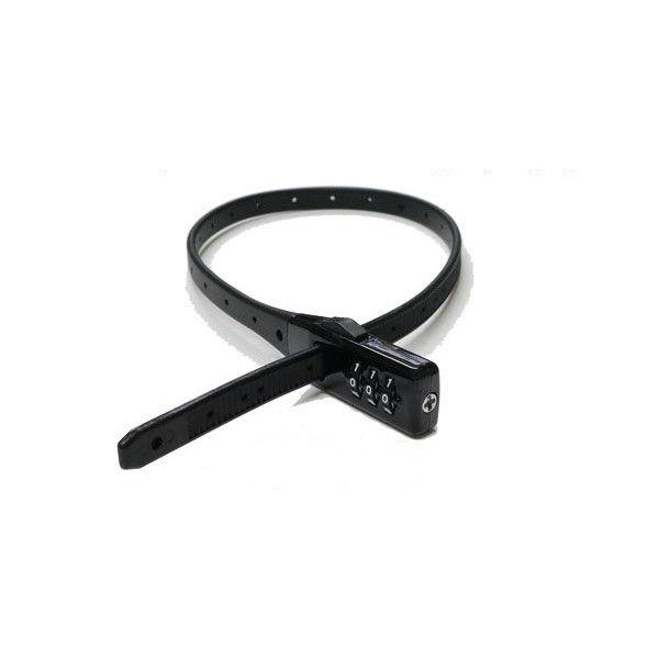 在庫状況：お取り寄せ/◆盗難防止、結束バンドで即座にロック!◆可変式ダイヤル錠でカギ紛失防止(任意で設定可)。/[SL01BK]