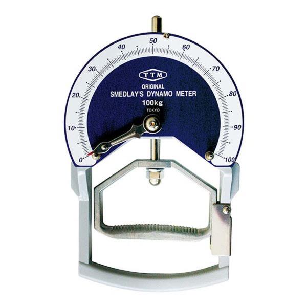 在庫状況：お取り寄せ/◆目盛り単位500gの握力計。◆0〜100kgまで測定できます。/[HT103Sハタ]
