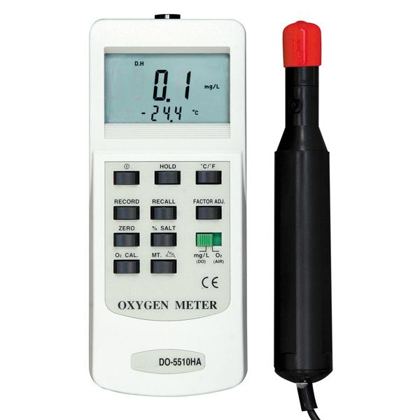 在庫状況：お取り寄せ/7日〜10日で出荷/◆気中酸素・溶存酸素の計測が可能◆ポーラログラフ式センサ採用◆自動温度補正機能/[DO5510HA]