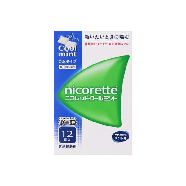 在庫状況：お取り寄せ/7日〜10日で出荷/★携帯電話でご覧の方はPC版説明文又は全文を読むをご確認ください/キーワード:禁煙時のイライラ・集中困難・落ち着かないなどの症状の緩和/[ニコレツトクルミント12T]