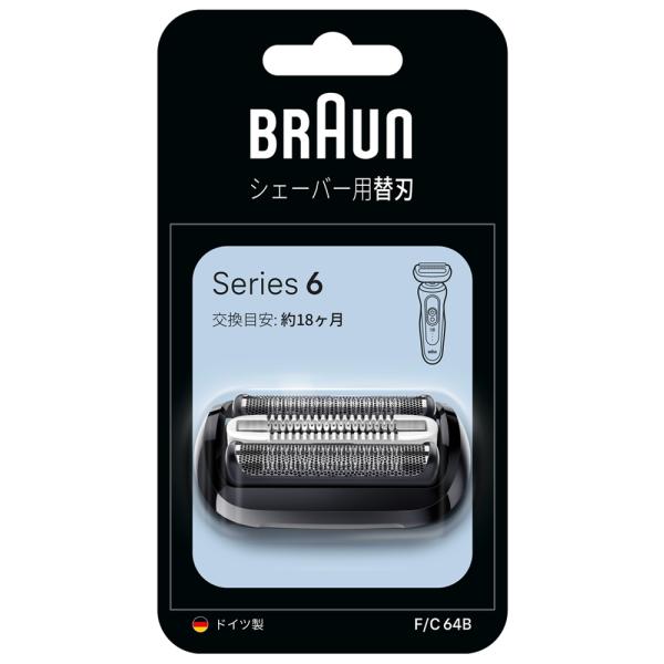在庫状況：お取り寄せ/2024年02月 発売/※対応機種をご確認の上、ご購入ください。◆シリーズ6用　交換用替刃※対応機種をご確認の上、ご購入ください。/[FC64B]