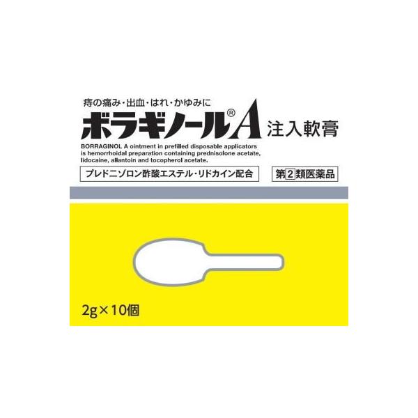 在庫状況：お取り寄せ/5日〜7日で出荷/★携帯電話でご覧の方はPC版説明文又は全文を読むをご確認ください/キーワード:いぼ痔・きれ痔(さけ痔)の痛み・出血・はれ・かゆみの緩和/[ボラギノルチユウニユウナンコウ10]