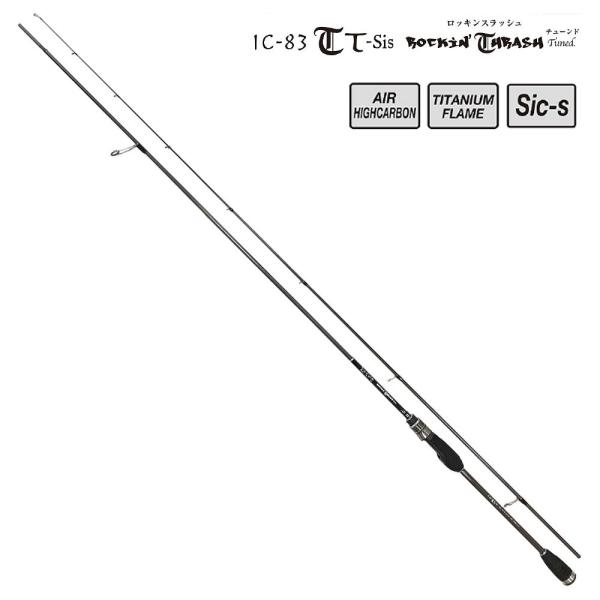 在庫状況：お取り寄せ/お届け：1月下旬以降/バットエンドにバランサー30g(10g×3)が標準装備、お手持ちのリールに合わせてお好みで調整可能です。◆IC-83TTは、ロングレングス化にパワーアップとカーボン設計を含むブランクスの一からの見...