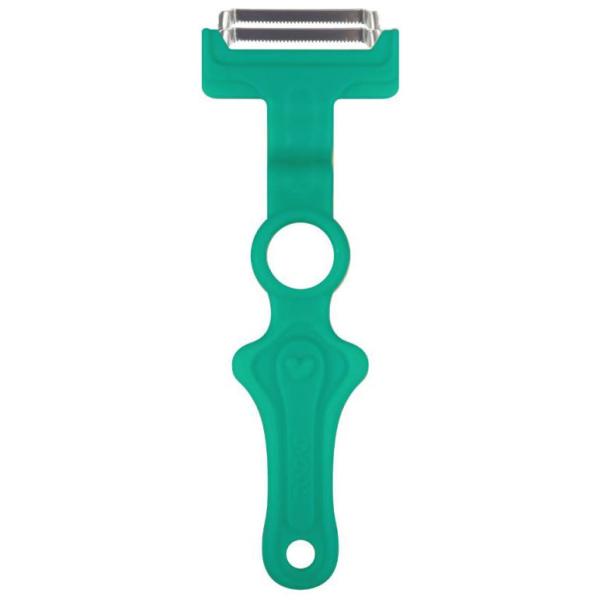 在庫状況：お取り寄せ/◆むずかしい切り方も、面倒な下ごしらえも、ピーラー1本で簡単に行えます。◆まな板・包丁いらずでネギが削れる!そばやうどんの上に直接かけられます。/[132012050]