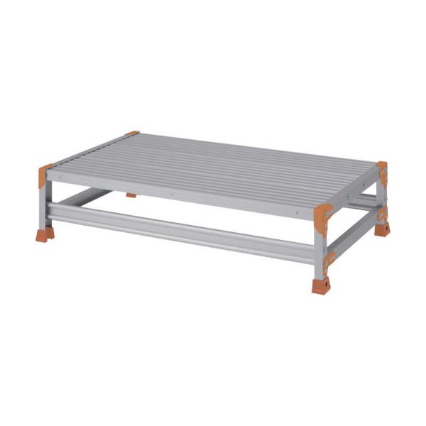 在庫状況：お取り寄せ/取引先在庫あり3日〜5日で出荷/◆豊富なラインナップを揃え現場ニーズに応える作業用踏台です。◆表面処理が高級感のあるオールアルマイト仕上げです。◆工場・倉庫などでの作業用、高所作業用に。/[FGN1625]