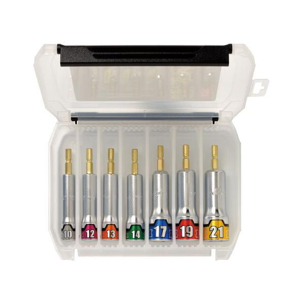 在庫状況：お取り寄せ/3日〜5日で出荷/※自動車のホイールナットの締緩には使用できません。◆軽作業におすすめの口径サイズが小さなソケットビットの7点セットです。◆取り回しのしやすいスタンダードタイプです。◆高所作業を安全に行っていただく為の...