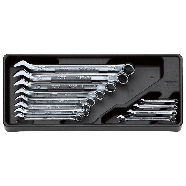 在庫状況：お取り寄せ/3日〜5日で出荷/◆(新ヤリ型ヘッド)採用により、世界最小クラスのヘッド幅を実現しました。◆めがね部は、KTC独自のパワーフィット形状です。◆[[(R1)]]型断面構造採用で、軽量で、しなりに強くなっています。/[TM...