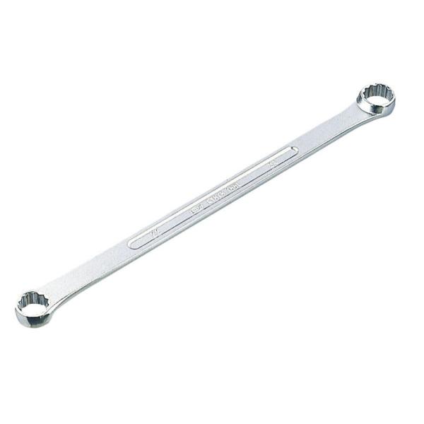 在庫状況：お取り寄せ/3日〜5日で出荷/◆ストレートタイプの超ロングめがねレンチです◆十二角タイプです◆全長が長く、狭く奥まった個所での作業が容易です/[M16019X21KTC]