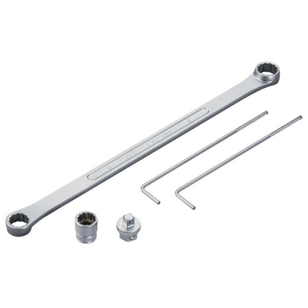 在庫状況：お取り寄せ/3日〜5日で出荷/◆ベルト交換作業時にクランクシャフトプーリー及びオートテンショナーを回す工具のセット◆スズキ新型マイルドハイブリッド搭載車のベルト交換作業に最適◆作業スペースの狭い個所でも最適な作業姿勢で確実な作業が...