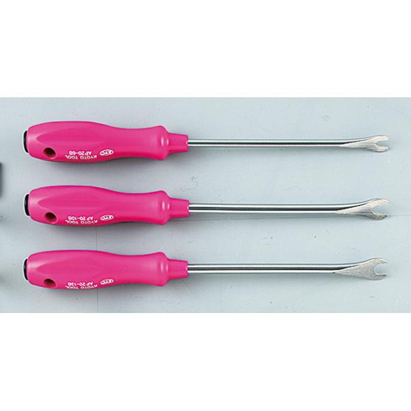 在庫状況：お取り寄せ/3日〜5日で出荷/◆国産車のドア・バックドア・クォータパネル・フロア等の内張りに最適です◆クリップクランプツールストレートタイプ3本組セットです/[ATP03BKTC]