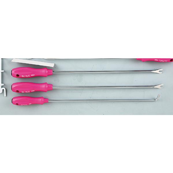 在庫状況：お取り寄せ/3日〜5日で出荷/◆国産車のドア・バックドア・クォータパネル・フロア等の内張りに最適です◆クリップクランプツールロングストレートタイプ3本組セットです/[ATP03CKTC]