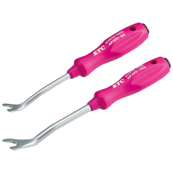 在庫状況：お取り寄せ/3日〜5日で出荷/◆自動車の内張り及びクリップの取外し専用工具。◆アングルショート小AP203-6A、アングルショート中AP203-10Aのセットです。/[ATP2032AKTC]