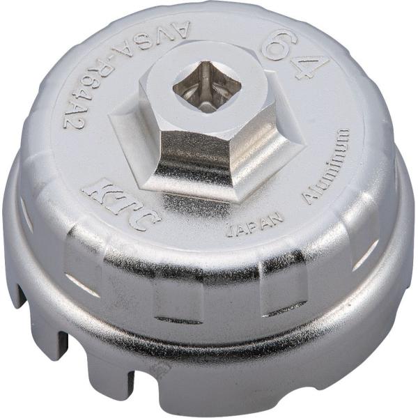 在庫状況：お取り寄せ/3日〜5日で出荷/◆トヨタ車に採用されているアルミ製及び樹脂製ろ紙交換タイプのオイルフィルタキャップの取付け・取外し専用工具◆オイルフィルタキャップの突起部(リブ)で駆動するため、かみ込みや滑りを防止します◆オイルフィ...