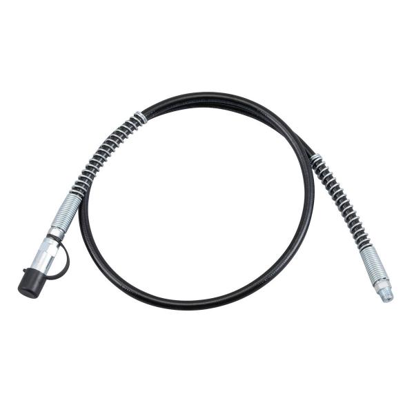 在庫状況：お取り寄せ/3日〜5日で出荷/◆グリースガン専用ロングノズル◆長さが1mあり、奥まった箇所にあるグリースニップルにも届き、快適に作業が可能です◆ホース部はナイロン製で、自由に曲げて作業することができます/[G1000NHKTC]