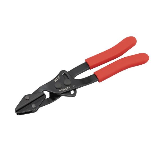 在庫状況：お取り寄せ/3日〜5日で出荷/※保持した時に確実にロックされていることを確認する。※適応ホース外径を確認する。※適応外のホースは使用しない。◆自動車のホース類閉塞作業に最適なピンチオフプライヤです。◆二輪や普通車から大型車・建設機...