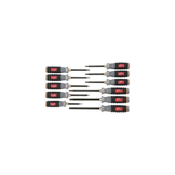 在庫状況：お取り寄せ/7日〜10日で出荷/◆軸の根元についた六角形状で、スパナなどを掛けて回すことができます。◆グリップエンドのサイズ表示で先端形状の区別ができます。/[TD1TH11KTC]