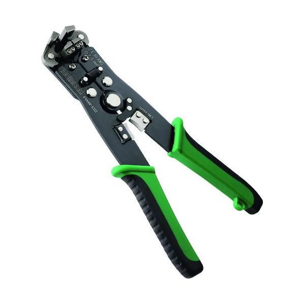 在庫状況：お取り寄せ/取引先在庫あり3日〜5日で出荷/※シースはストリップできません。◆電線径自動調整付きで作業が早い、先端薄型設計のワイヤーストリッパーです。◆先端薄型で、電線が入り組んだ狭い場所でも使用できます。◆ワイヤーの中間剥きや複...