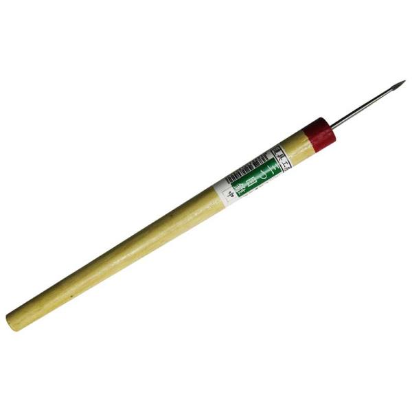 在庫状況：お取り寄せ/お届け：約2週間/◆釘などの下穴あけに。一定の径の穴あけに。◆先端の形状は三角錐で上から下まで同じ大きさの円形の穴があけられ、三方錐とも呼ばれます。◆刃先の保護ケースは吊り下げが可能です。/[18042ハセシン]