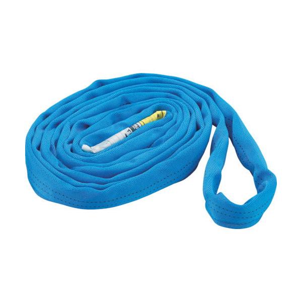 在庫状況：お取り寄せ/取引先在庫あり3日〜5日で出荷/※提供不可：ミルシート◆強力ポリエステル原糸の束を耐摩耗性に優れたナイロン素材の表面布で包んだ構造のスリングです。◆柔軟であらゆる吊り荷に優しくフィットします。またしっかりとなじむので荷...