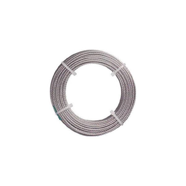 在庫状況：お取り寄せ/取引先在庫あり3日〜5日で出荷/※ロープ径の(　)の数値はナイロン被覆を含めた数値です。※強く止めたい時は被覆を外して使用ください◆耐食性、耐錆性、耐熱性、耐摩擦性に優れたステンレスロープです。◆耐候性、耐薬品性を持た...