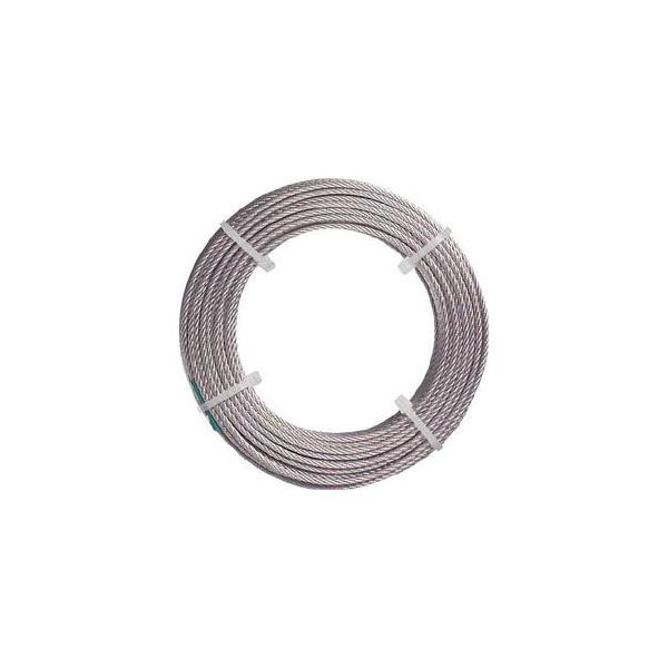 在庫状況：お取り寄せ/取引先在庫あり3日〜5日で出荷/※ロープ径の(　)の数値はナイロン被覆を含めた数値です。※強く止めたい時は被覆を外して使用ください◆耐食性、耐錆性、耐熱性、耐摩擦性に優れたステンレスロープです。◆耐候性、耐薬品性を持た...