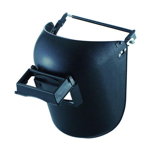 在庫状況：お取り寄せ/取引先在庫あり3日〜5日で出荷/※画像はイメージです。※この商品は 溶接面 プラスチック製 ヘルメット取付タイプ です。◆軽くて丈夫、水ぬれや熱による変形が少ないプラスチック製です。◆プレートの交換が簡単に行える樹脂製...