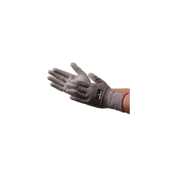 在庫状況：お取り寄せ/取引先在庫あり3日〜5日で出荷/◆長繊維であるため、アラミド繊維と比較し、発塵性は極めて低く抑えられています。◆ガラス繊維を使用することで、より耐切創性を持たせています。◆鉄鋼・機械・プレスなどの切創の危険がある作業。...