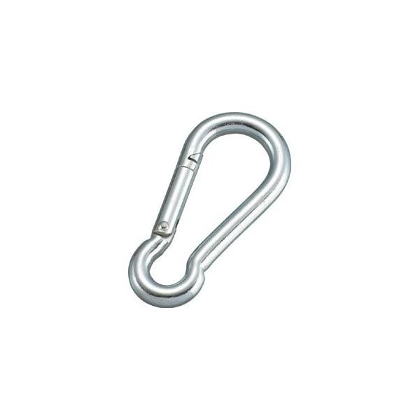 在庫状況：お取り寄せ/お届け：約2週間/◆スタンダードなスプリングフックです。◆チェーン・ワイヤ・ロープなどの連結や、端末の金具のジョイントに。/[TSH07]