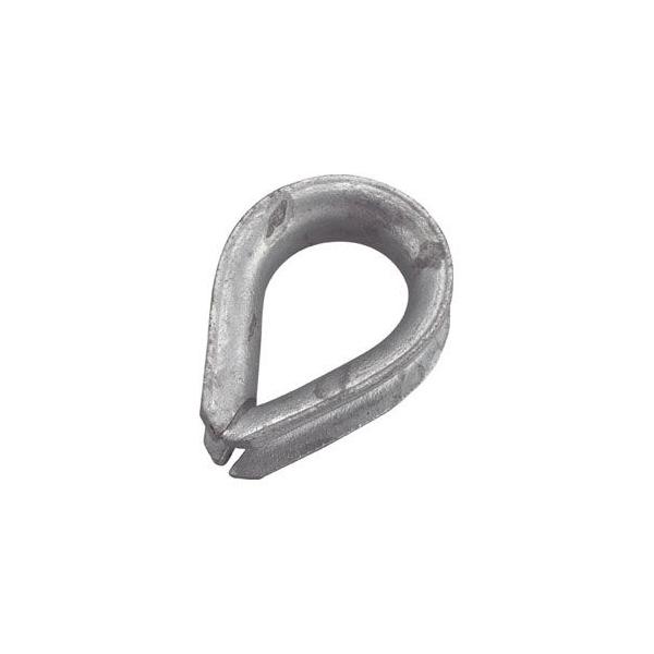 在庫状況：お取り寄せ/お届け：約2週間/◆端末加工するワイヤコースとして使います。◆ワイヤロープの先端をアイ加工して使用する場合のワイヤの摩耗の防止。/[TSP012トラスコ]