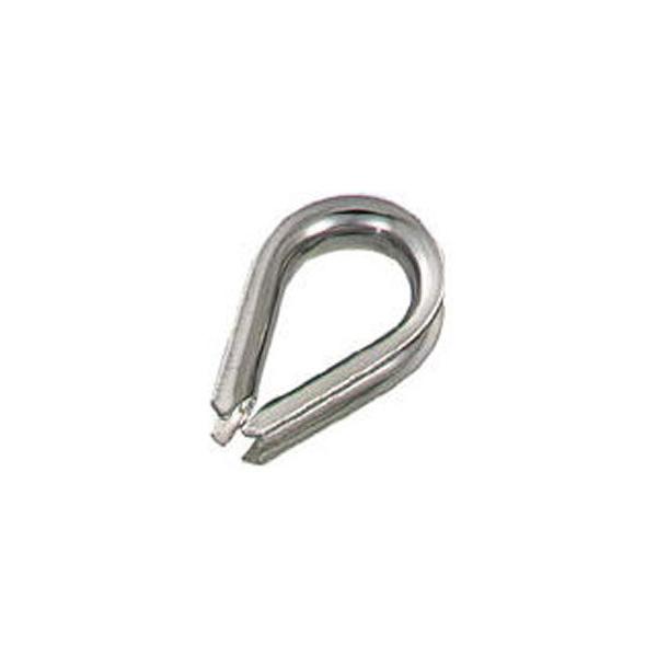 在庫状況：お取り寄せ/取引先在庫あり3日〜5日で出荷/◆端末加工するワイヤコースとして使います。◆ワイヤロープの先端をアイ加工して使用する場合のワイヤの摩耗の防止。/[TRS6トラスコ]