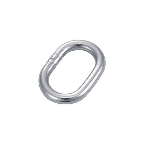 在庫状況：お取り寄せ/お届け：約2週間/◆同じ線径の丸リングと比較して使用荷重が約2倍程度アップします。◆接続部は溶接していますので、丈夫です。◆チェーン・ロープなどの連結金具・吊り金具として。/[TOL3トラスコ]