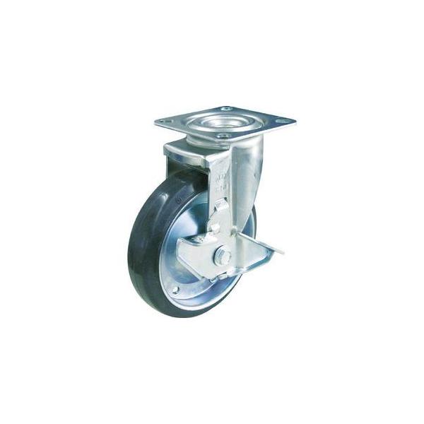 在庫状況：お取り寄せ/取引先在庫あり3日〜5日で出荷/◆走行性、耐荷重性を備えた標準的な軽・中量荷重用キャスターです。運搬台車やロールボックスパレット、その他一般作業用に数多く使用されている標準寸法のキャスターです。◆自在旋回部はダブルベア...