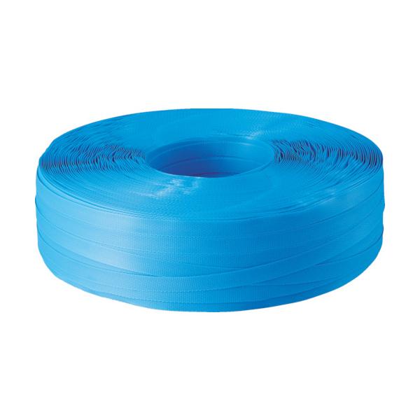 在庫状況：お取り寄せ/取引先在庫あり3日〜5日で出荷/※提供不可：ミルシート◆シール金具用の厚手PPバンドです。◆引締機、封かん機を使って結束します。◆吸水性がなくぬれても強度に変化がありません。/[TPPS155B]