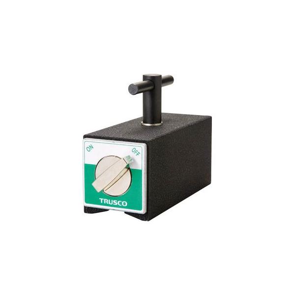 在庫状況：お取り寄せ/取引先在庫あり3日〜5日で出荷/◆吸着面はパイプ・丸棒にも吸着するV形構造になっています。◆持ち運びに便利なT型ハンドル付です。◆造船所などの作業現場で、大型定規を床面や壁面に押さえて作業したり、簡単な運搬用に使用でき...