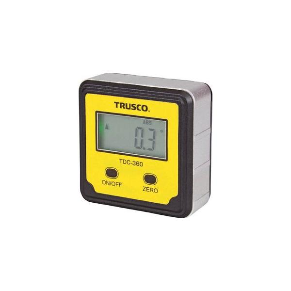 在庫状況：お取り寄せ/取引先在庫あり3日〜5日で出荷/◆キャリブレーションモードで素早く絶対水平の校正が可能です。◆バックライト液晶表示です。◆読み間違い防止のため、本体を反転させると、数字も反転します。/[TDC360トラスコ]