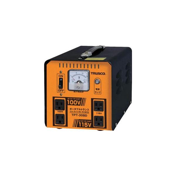 在庫状況：お取り寄せ/お届け：約2週間/※感電防止のため、電圧切替時には電源ブレーカーを切るか、差し込みプラグを電源から抜いて切替をしてください。◆1台で昇圧・降圧に対応した兼用型の現場へ持ち運び可能な変圧器です。◆電気製品のパワー不足解消...