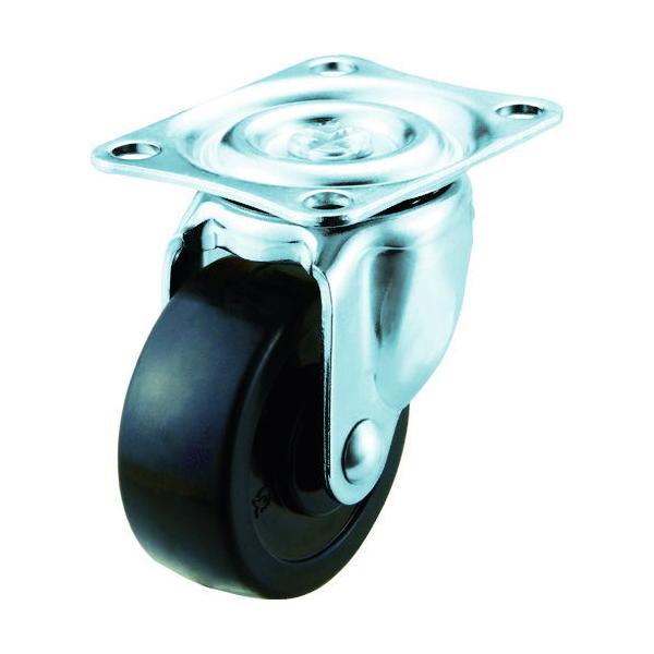 在庫状況：お取り寄せ/取引先在庫あり3日〜5日で出荷/◆標準的な小型キャスターで、最小サイズから取りそろえています。◆事務機器や家具、運搬車や軽量ラック等、幅広い用途に。/[TYG50トラスコ]