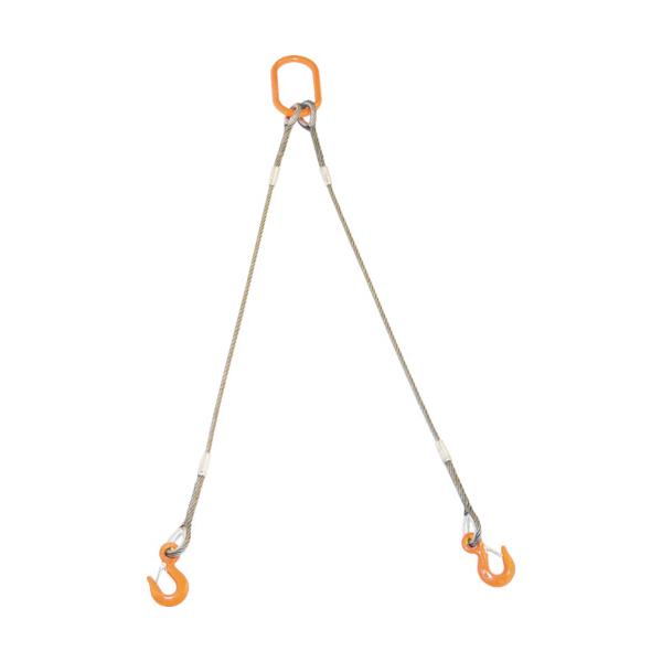 在庫状況：お取り寄せ/取引先在庫あり3日〜5日で出荷/※画像は代表画像です。※提供不可：chemSHERPA、SDS、ミルシート◆JIS規格適合品のワイヤロープを使用しています。◆(労働安全衛生規則第475条)及び(クレーン等安全規則第21...