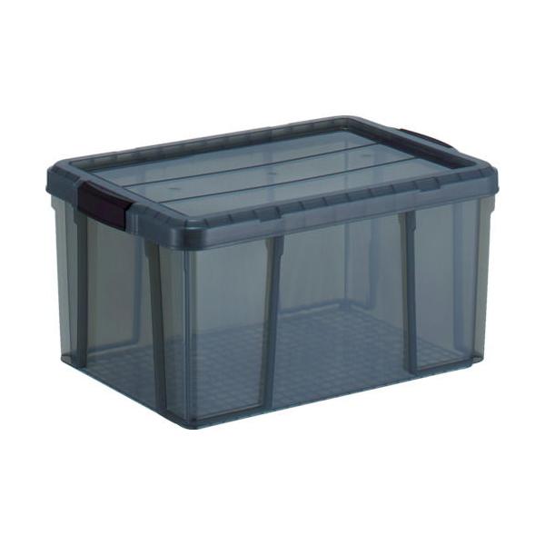 在庫状況：お取り寄せ/取引先在庫あり3日〜5日で出荷/◆バンドやひも掛けに便利な溝があるフタが付いています。◆中身がわかりやすいクリアタイプです。◆フタがロック付で、倒れても中身がこぼれ落ちません。/[TCR02BK]