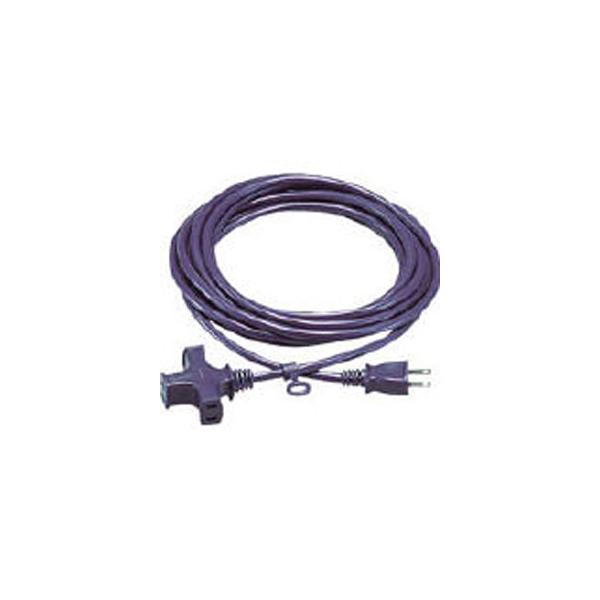 在庫状況：お取り寄せ/取引先在庫あり3日〜5日で出荷/◆電線にVCTF2.0mm[[の2乗]]×2芯を採用していますので、最大合計1500Wまで使用可能です。◆JIS C3306電線を使用しています。◆トラッキング防止のため、プラグには中駒...